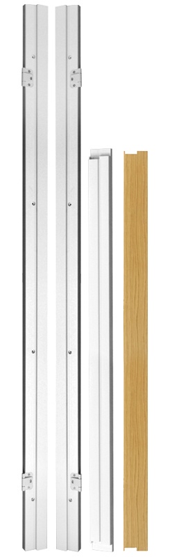 Komplett karmset till pardörr med tröskelplatta - Vit - 745 kr - Hemfint.se