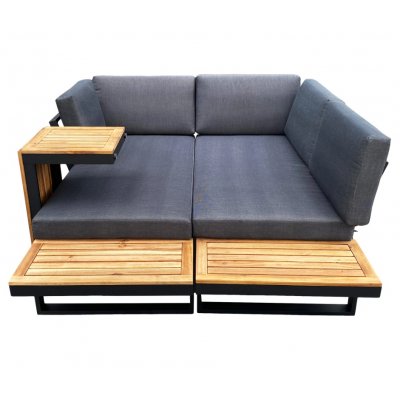 Monte Carlo utegrupp modulsoffa med bord - 7690 kr - Loungegrupper ...