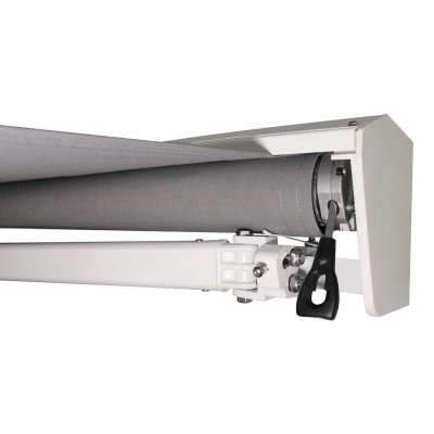 Terrasse-markise med motor - 3 x 2,5 m - Grå - 4395 DKK ...