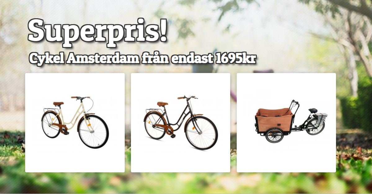 Cykel | Köp online - Cyklar billigt på Hemfint.se